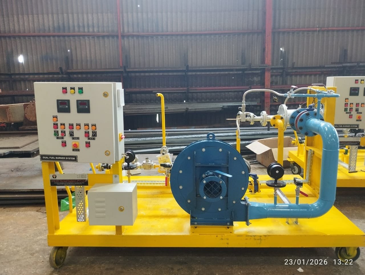 Refractory Dry-Out Burner System - Encon